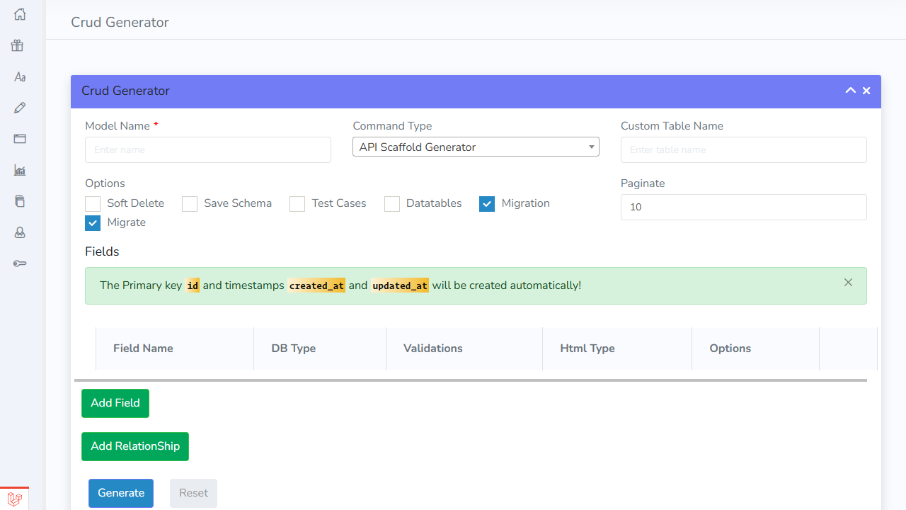 Josh - Laravel Admin Template + Front End + CRUD by jyostna | CodeCanyon